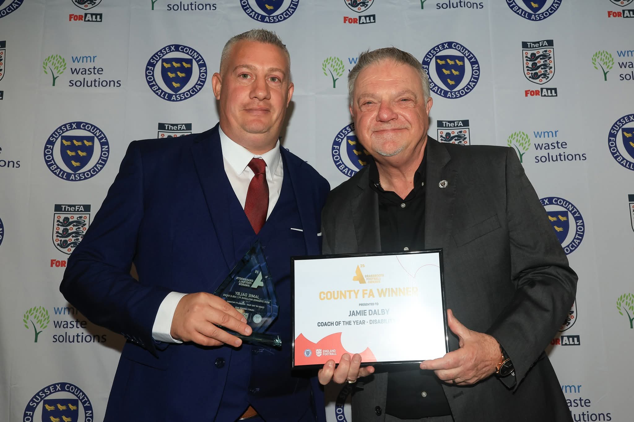 Sussex FA Disability Coach of the Year 2025 award